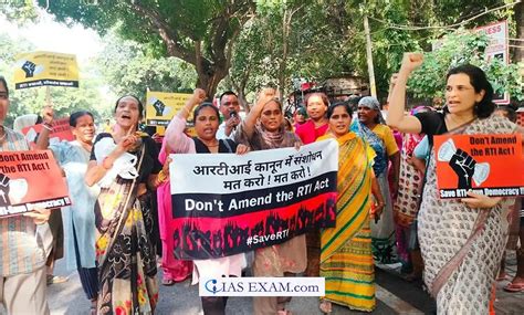 20 Years Of Implementation Of Rti Act Upsc