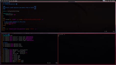 new herbstluftwm setup github with some utilities r unixporn