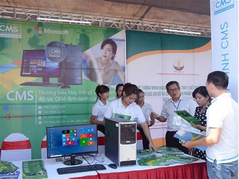 Máy Tính Bảo Mật Cms Powercom Gây Chú ý Tại Triển Lãm Cntt Lào Cai