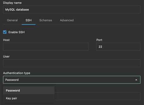 Configure A Database Connection Datalore Documentation