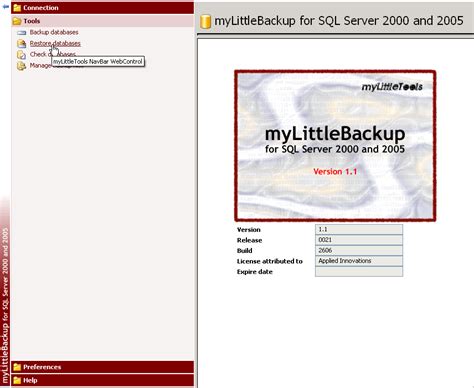How To Restore Your Ms Sql Database Applied Innovations Public Knowledgebase