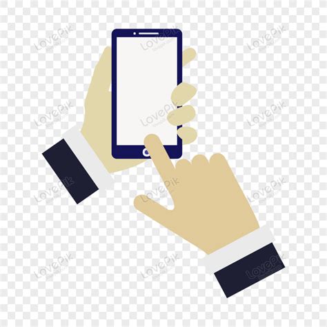 벡터에서 스마트폰 클릭 Png 일러스트 무료 다운로드 Lovepik