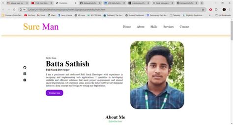 Batta Sathish On Linkedin Freelance Portfolio Openforwork Webdevelopment Design