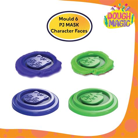 Dough Magic Pj Masks Roll N Match Cube Activity Set