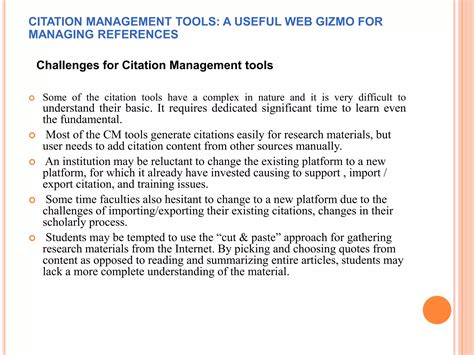Citation Management Tools 1 Pptx