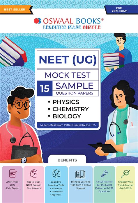 Oswaal Neet Ug Mock Test 15 Sample Question Papers Physics Chemistry Biology By Oswaal
