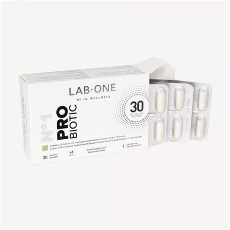 Lab One N°1 Probiotic Suplement Diety Wspomagający Działanie Mikroflory Bakter Cena 11661 Zł