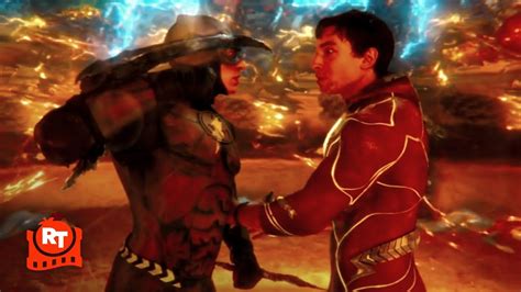 The Flash 2023 Flash Vs Flash Mindbending Scene Movieclips Youtube