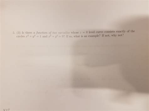 Solved Is There A Function Of Two Variables Whose Z Chegg