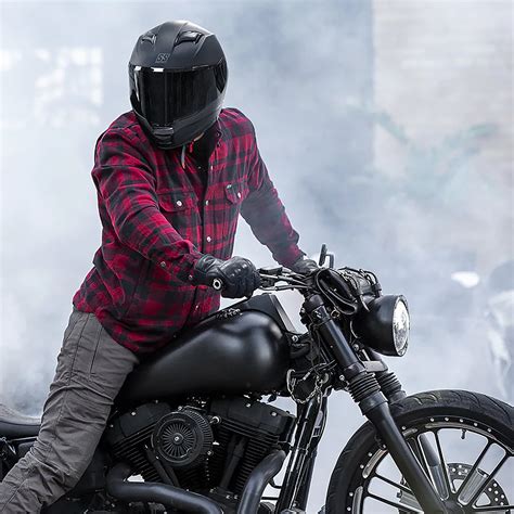 Speed And Strength Black Nine 20 Reinforced Moto Shirt Riders Line