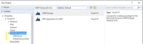 Installing The Dynamics CRM SDK Templates Extension In Visual Studio Carl De Souza