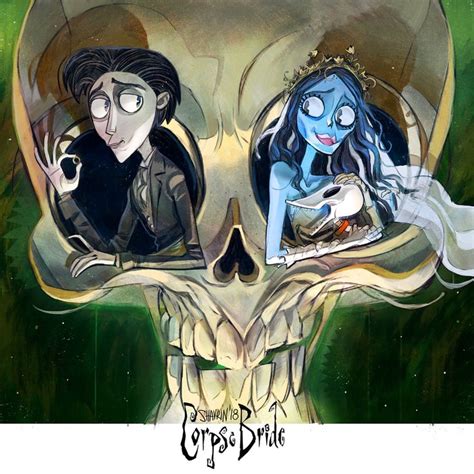 Artstation Corpse Bride Shavrin Ivan Shavrin Tim Burton Corpse