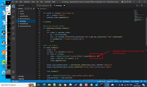 movie clips bot error downloading videos from youtube · issue 1