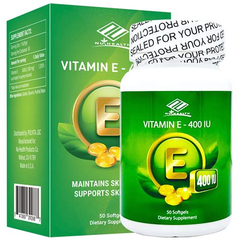 Vitamin E 400 Iu Benefits For Face At Becky Uhl Blog