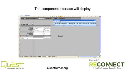 Ppt Component Interfaces For Daily Setup Activities By Functional