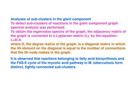 Ppt Graph Spectral Analysisgraph Spectral Clustering And Its