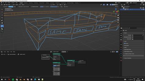randomization of vertices alongside a curve modeling blender