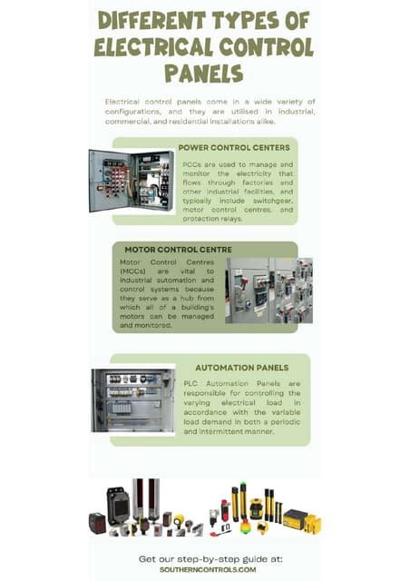 Different Types Of Electrical Control Panels Southern Controls Pdf