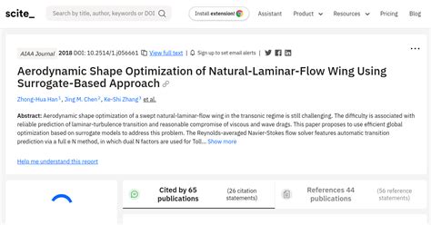 Aerodynamic Shape Optimization Of Natural Laminar Flow Wing Using Surrogate Based Approach