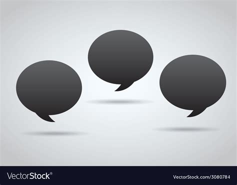 Bubble Speech Design Royalty Free Vector Image