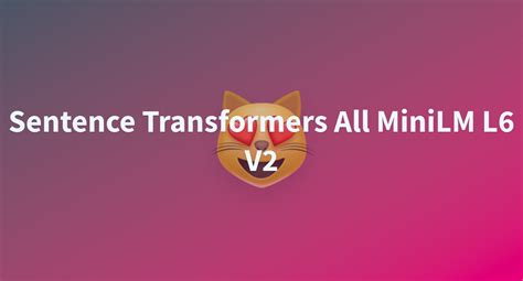 Sentence Transformers All Minilm L6 V2 A Hugging Face Space By Firstfloris