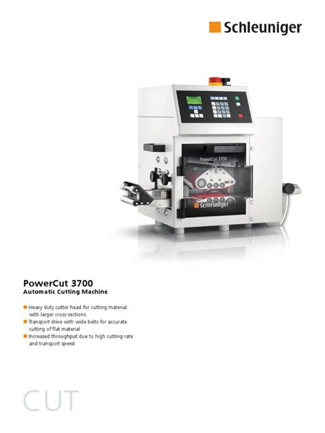 Powercut 3700 Ds En A4 Download Free Pdf Alternating Current
