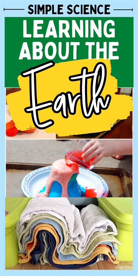 Learning About The Earth Science Experiments Artofit
