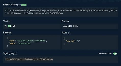 An Overview Of Paseto Token Based Authentication Welcome To Monstarlabs Engineering Blog