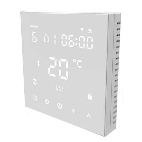 digital temperature controller with sensor digital socket thermostat lcd screen heating