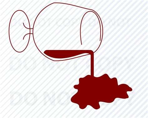 Wine Glass Spilling Clip Art Red Wine Glass Red Wine Glass With