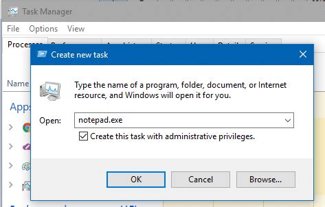Start Programs Elevated As Administrator From Run Dialog In Windows Ctrl Shift