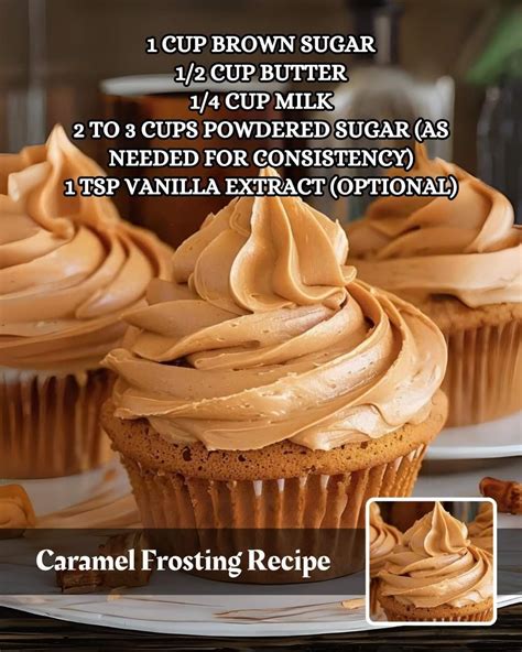 Caramel Frosting Recipe Best Caramel Frosting Flavors Of Buttercream
