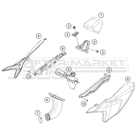 2024 Gas Gas Mc 65 Air Box Aftermarket Minis