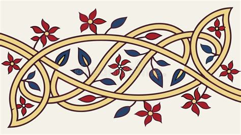 Elaborate Celtic Knot Design Symbolizing Eternity And Interconnection