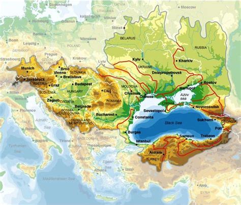 Black Sea Map