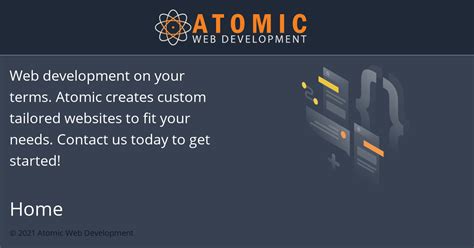 home atomic web development