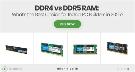 Ddr4 Vs Ddr5 Ram Whats The Best Choice For Indian Pc Builders In 2025