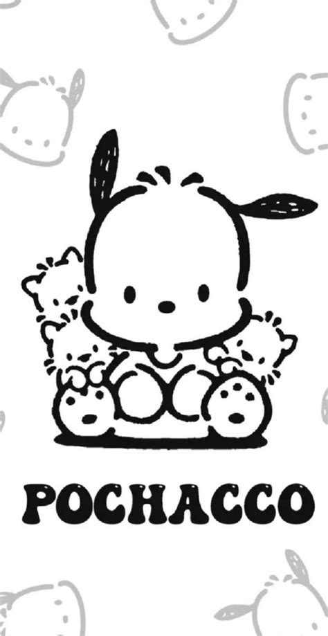 Pochacco 💗 Pegatinas Bonitas Garabatos Lindos Dibujo Libelula
