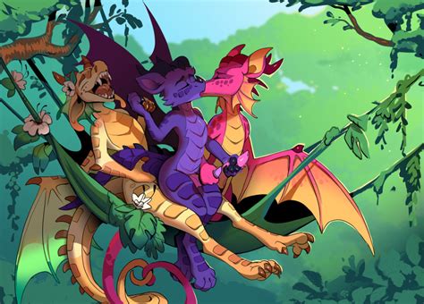 Rule 34 Anal Anthro Boyfriends Closed Eyes Dragon Flower Forest Group