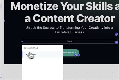 How To Create A Form On Typedream