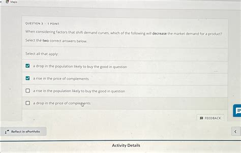 Solved Mapsquestion 31 ﻿pointwhen Considering Factors That