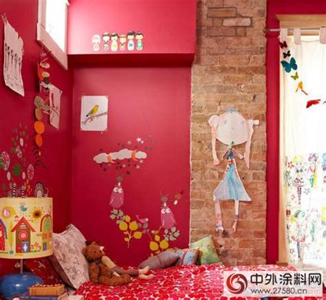 艺术涂料让儿童房上演一场华丽大变身！” 118366″ 中外涂料网