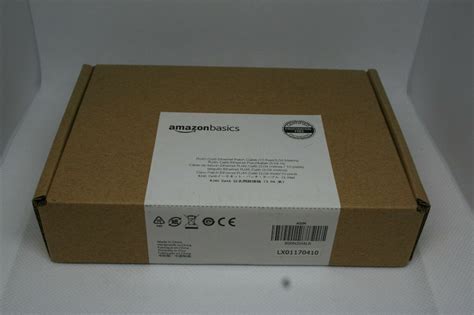 Amazonbasics Rj45 Cat6 Ethernet Patch Cable 10 Feet 3 04 Meters Bg Industrial Surplus