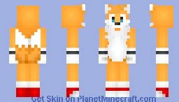 Tails Minecraft Skin