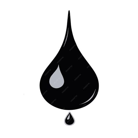 Premium Vector Ink Drop Vector Illustration
