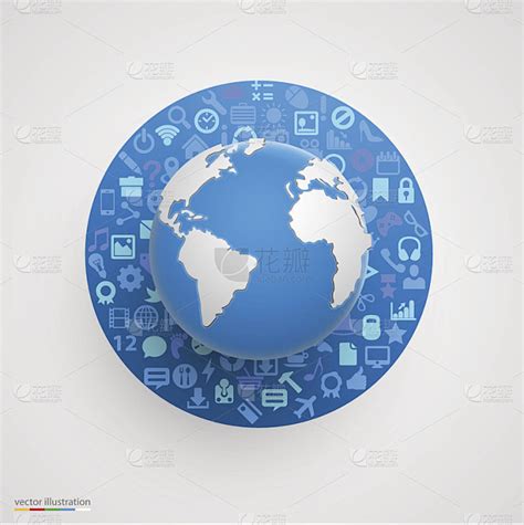 世界与应用程序图标