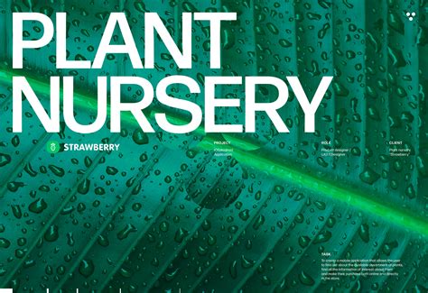 Plant Nursery App Images Behance