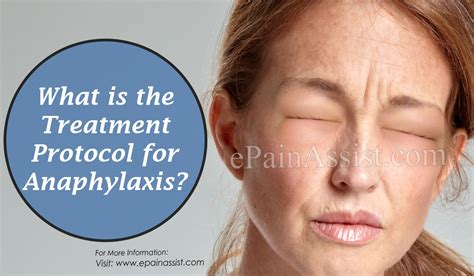 What Is The Treatment Protocol For Anaphylaxis