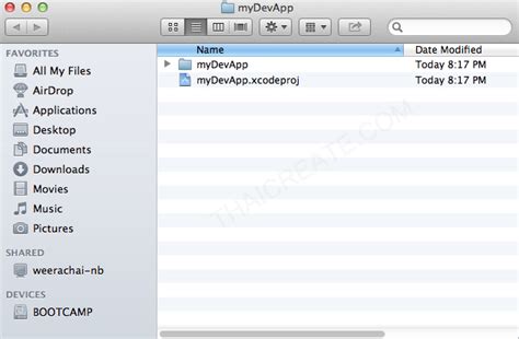 เริ่มต้นการสร้าง project ของ iphone และ ipad บน xcode การทดสอบ run บน