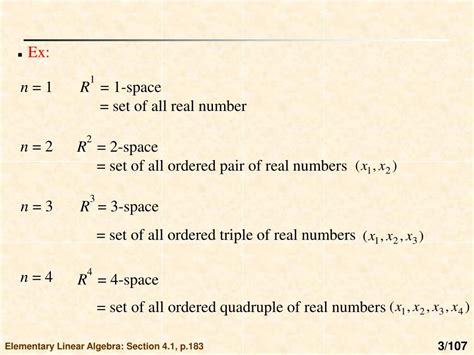 PPT Chapter 4 Vector Spaces PowerPoint Presentation Free Download ID 5738749